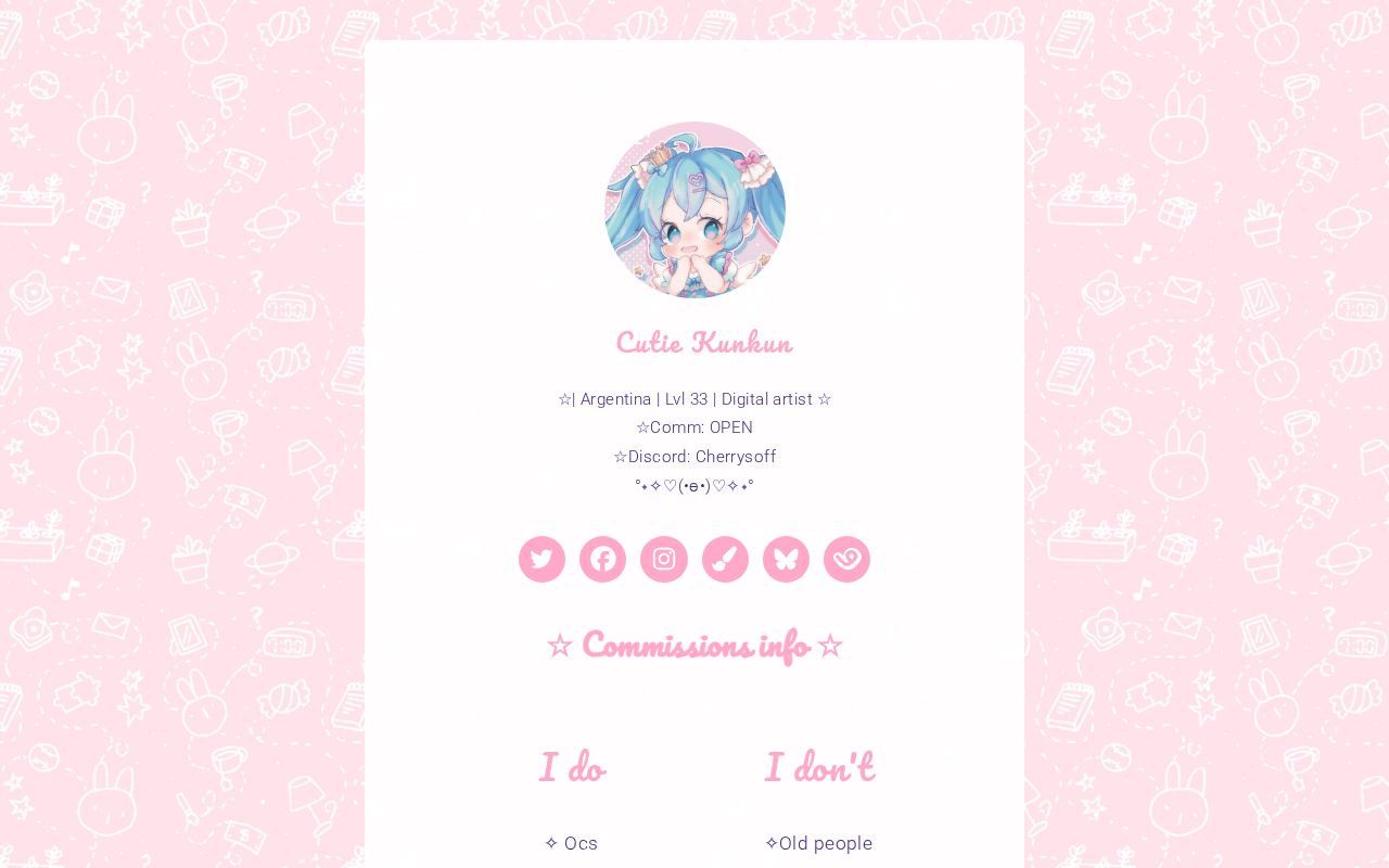 Cutie KunKun comm info